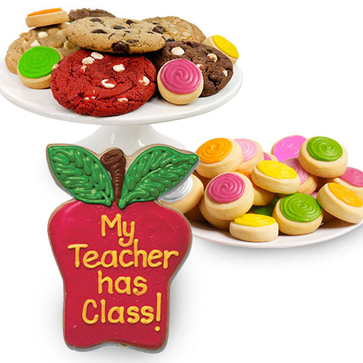 Teacher Cookies | Sweet Treats Sampler Box Teacher Appreciation ...