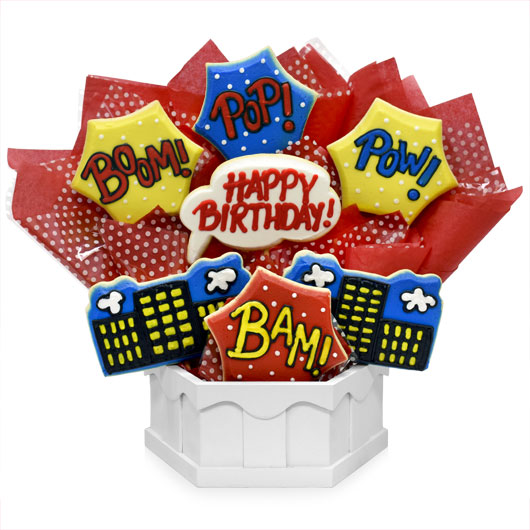 Pop Art Cookies | Comic Bubble | Cookies by Design