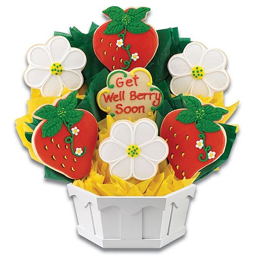 Personalized Get Well Soon Cookie Bouquet | Cookies by Design