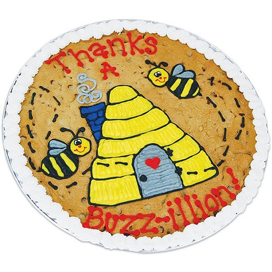 Thanks A Buzz-illion Cookie Cake | Cookies by Design